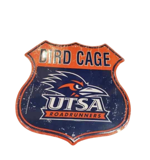 UTSA Roadrunners Interstate Metal Sign | The Mascot Place