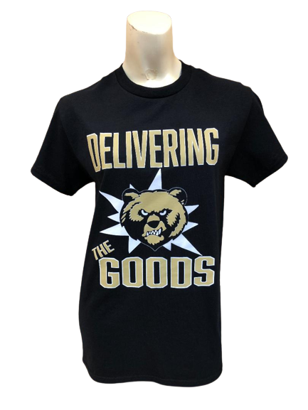Edison Golden Bears "Delivering the Goods" Tshirt | The Mascot Place
