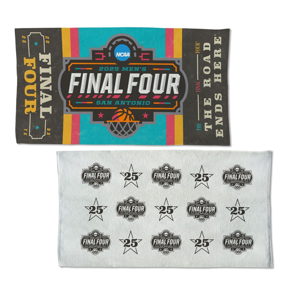 2025 Final Four Locker Room Towel | The Mascot Place