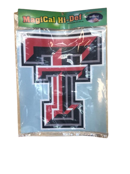 Texas Tech Red Raiders XL Hi-Def "Double T" Decal | The Mascot Place
