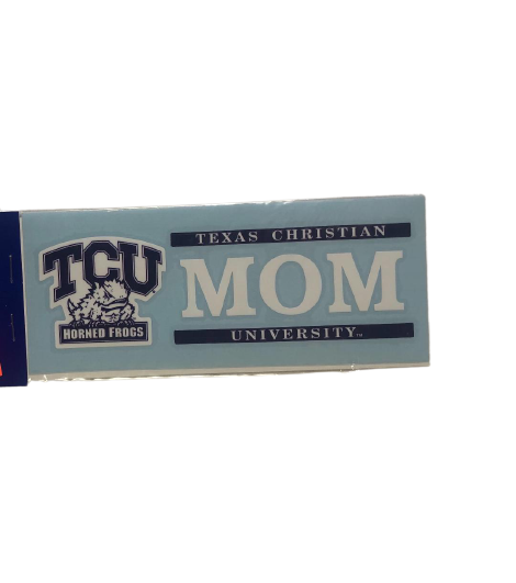 TCU Horned Frogs "MOM" Decal | The Mascot Place