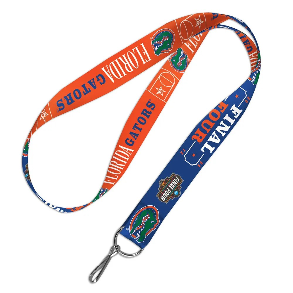 Final Four - West Champ Florida Gators Lanyard 1" | The Mascot Place