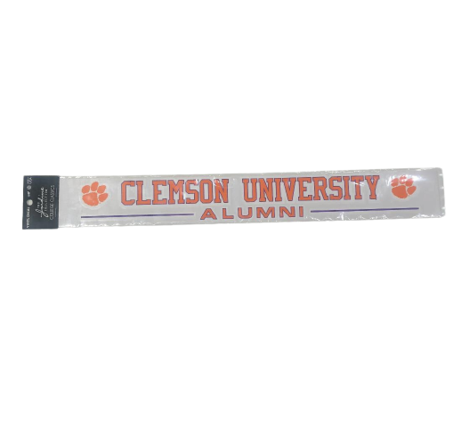 Clemson Tiger Decal "Clemson Univ. Alumni" | The Mascot Place