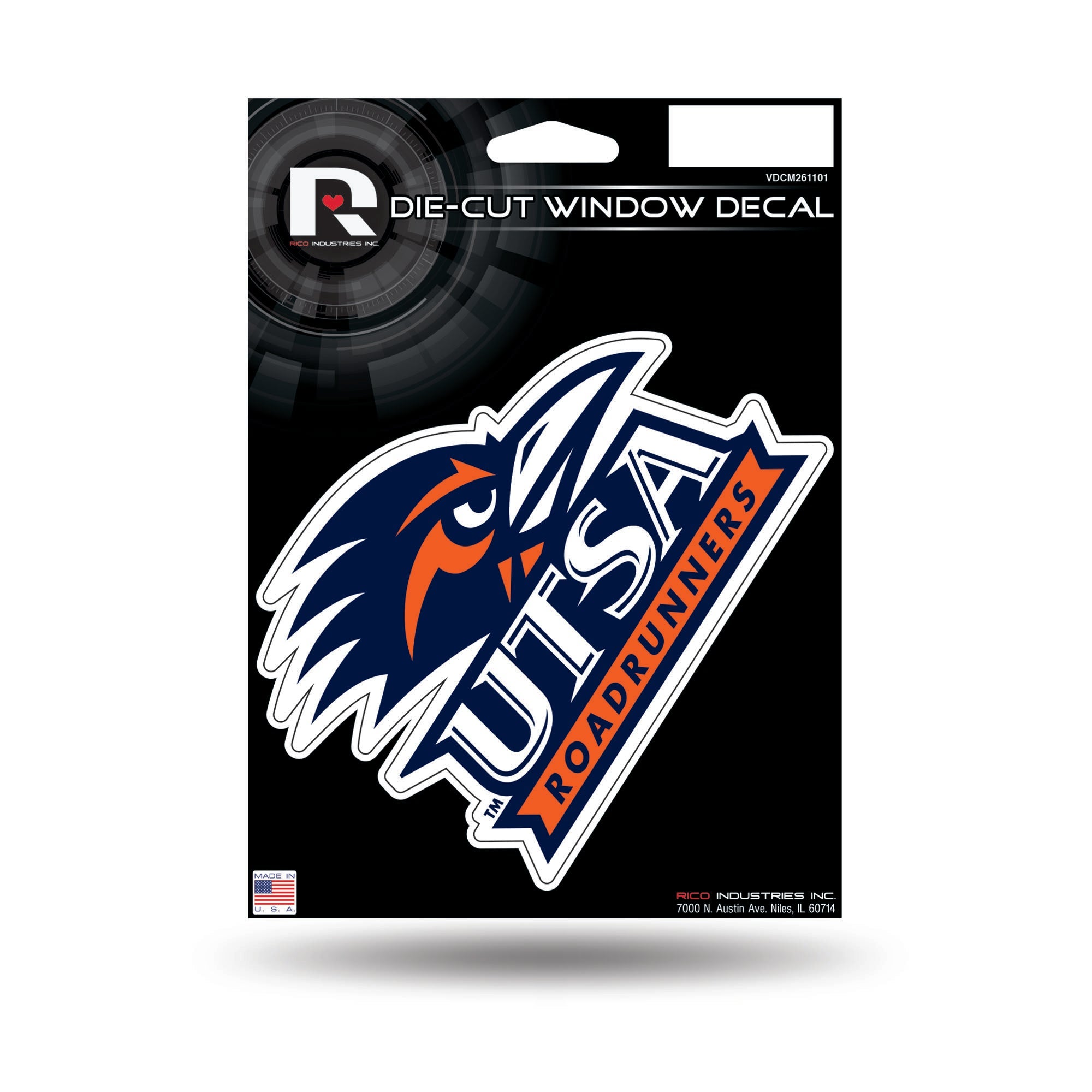 UTSA Roadrunners Vinyl Die Cut Decal | The Mascot Place