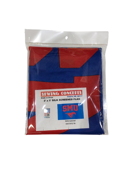 SMU Mustangs Flag | The Mascot Place