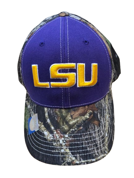 LSU Tigers Camo Cap | The Mascot Place