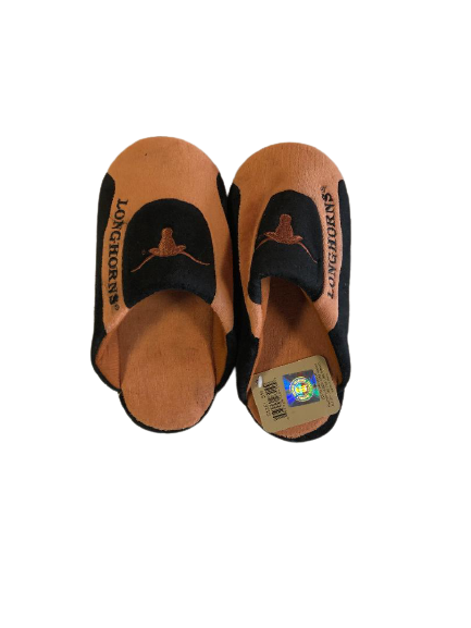 Texas Longhorns Comfy Feet Slippers | The Mascot Place