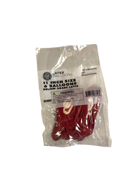 Oklahoma Sooners Balloons | The Mascot Place