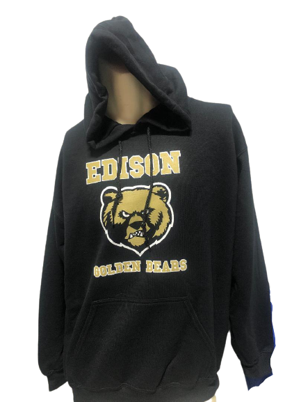 Edison Golden Bears Hoodie | The Mascot Place